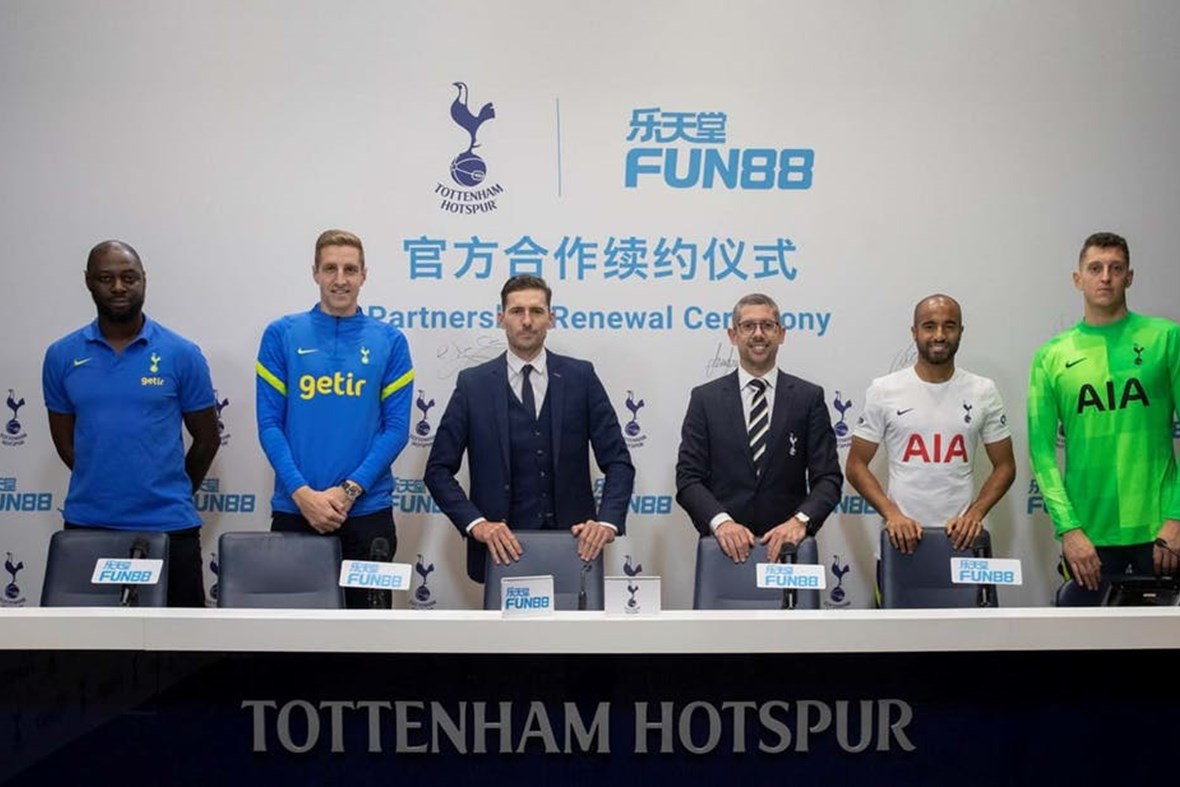Tottenham Hotspur and Fun88 extend sponsorship deal – Kapital Football ...